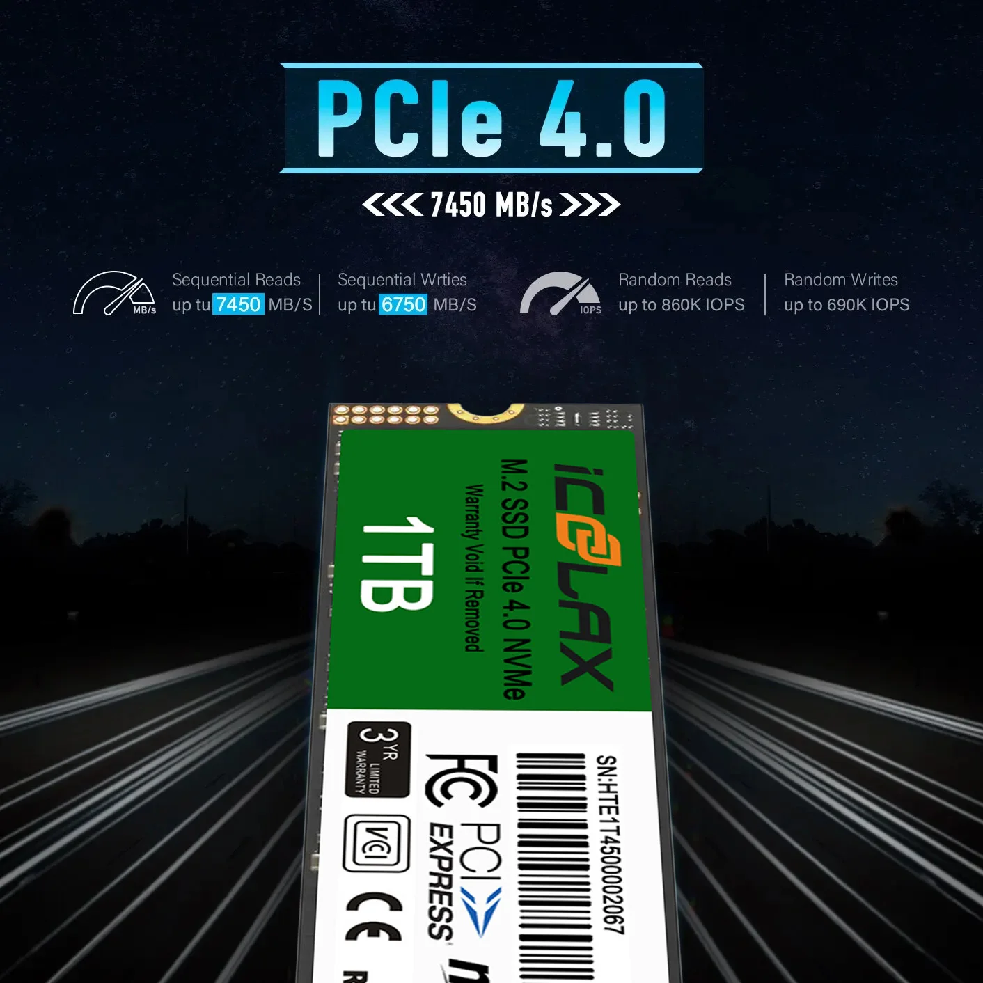 ICOOLAX Nvme M2 Ssds - High Performance Storage Solutions