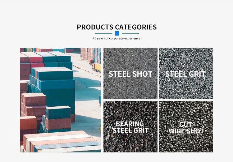 Descaling Gp Sae Steel Grit G16 G18 G25 G40 G50 Steel Grit For Blasting ...