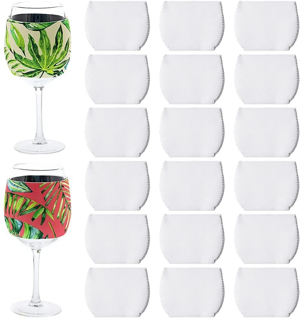 Customized Neoprene Coffee Cup Sleeve Sublimation Blank Wine Glass ... Customized Neoprene Coffee Cup Sleeve Sublimation Blank Wine Glass ...