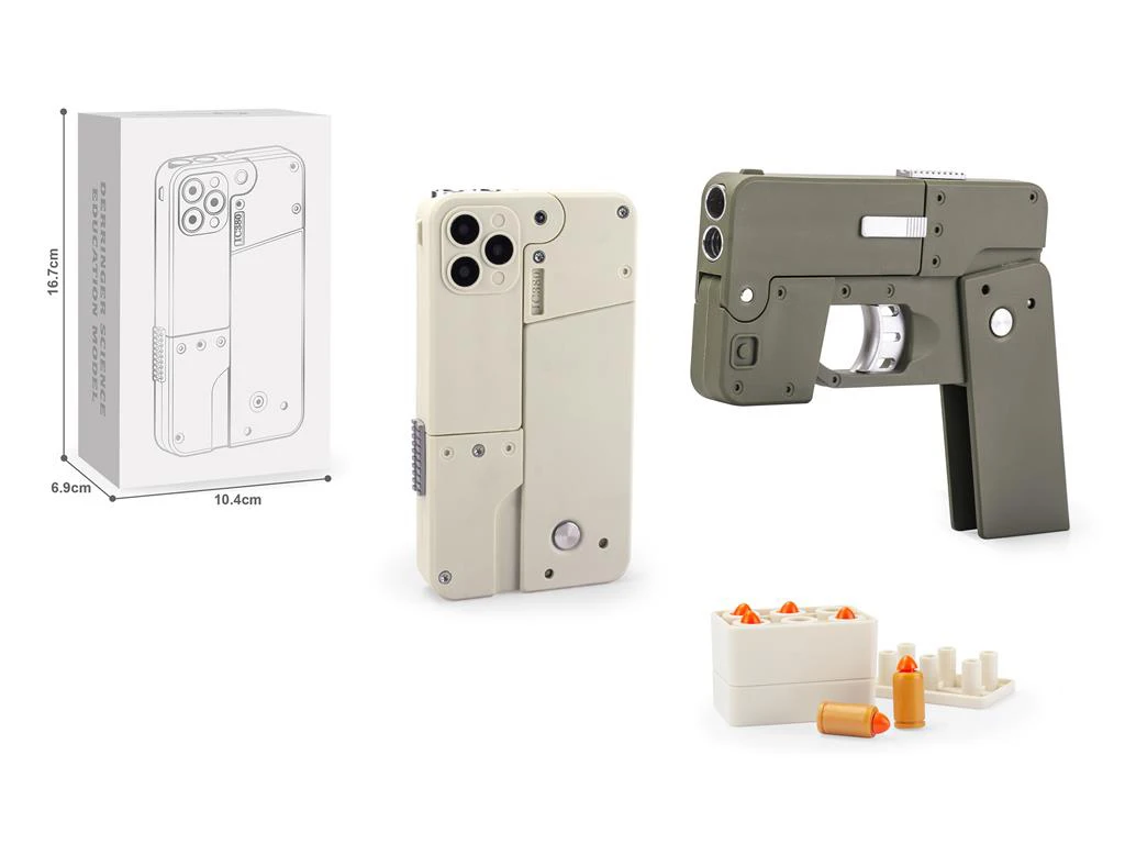 Hot Sale Cool Folding Pistol Outdoors Kids Gun Toy Soft Bullet Gun ...