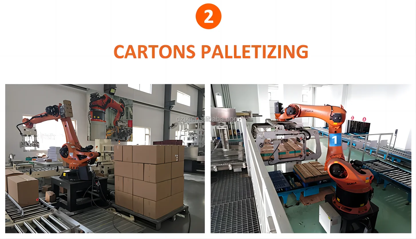 DZJX Cartesian Automatic Wood Pellet Yupack Single Column Robot ...