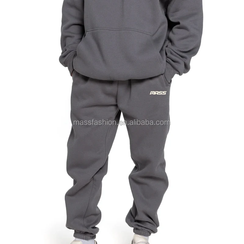 Wholesale Blank Custom Logo Stacked Sweat Pants Men's Joggers