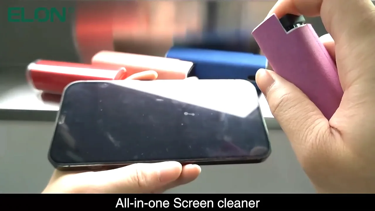2-in-1 10ml Phone Screen Cleaner Spray Bottle With Microfiber Cloth And ...