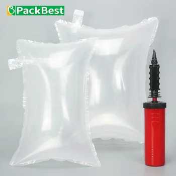 Transparent Color Inflatable Plastic Bag Stuffer Luggage Air Cushion ...