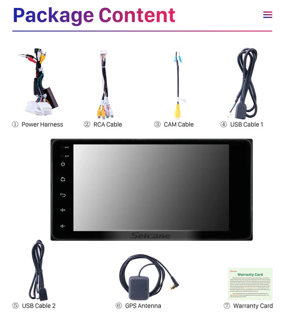 For Toyota Yaris 7'' Android 13.0 Car Radio Universal Gps Navigation ...