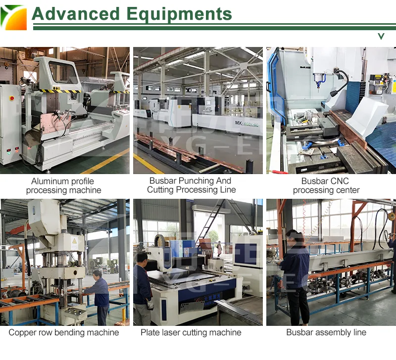 Good Selling 6 Modules 54 48v 4000a 3p 380v 3 Phase Insulated Busbar ...