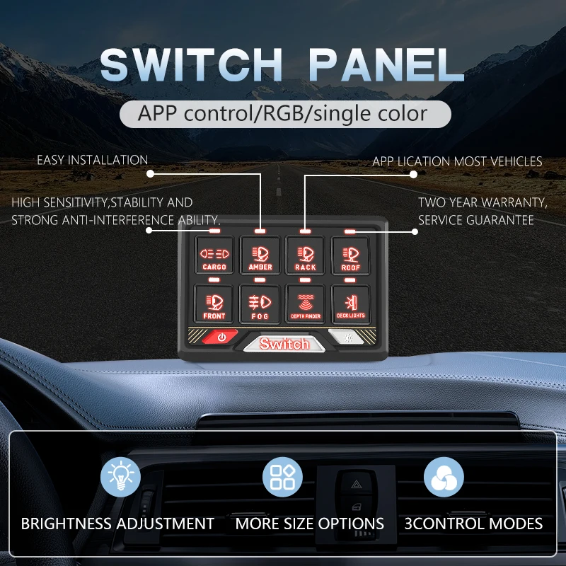 P2 Switch Panel - Multifunctional Control Box with Touch Screen