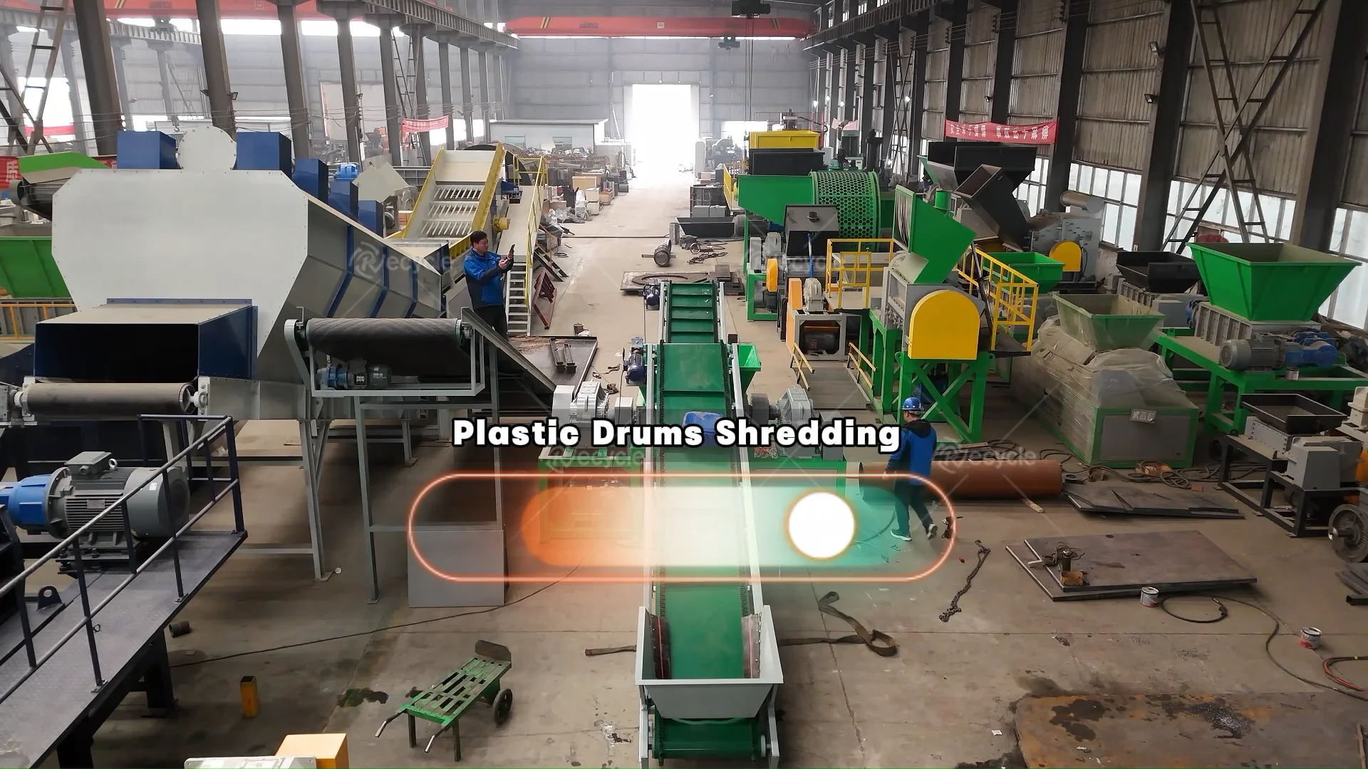 Double-axis Metal Car Frame Shredder Paint Bucket Tire Shredder ...