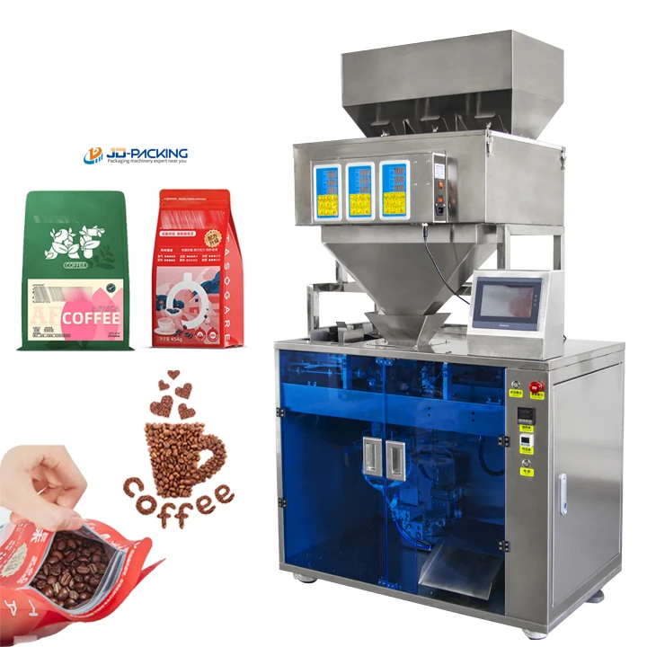 Automatic Coffee Beans Doypack Pouch Packaging Machine Coffee Beans ...