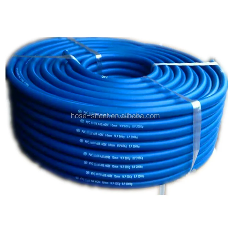 High Pressure Pvc Rubber Braided Pneumatic Air Compressor Air Gas Pipe ...