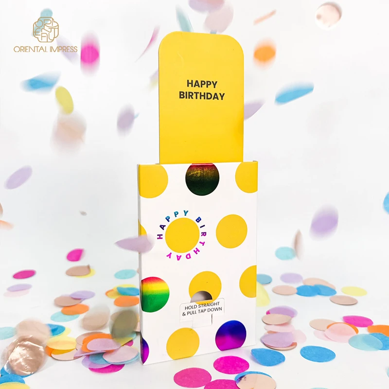 Novelty Mini Party Confetti Cannon Birthday Wedding Party Poppers ...