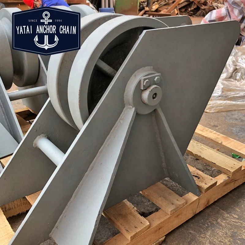 New YATAI Cast Steel Anchor Chain Guide Roller & China Stopper for ...