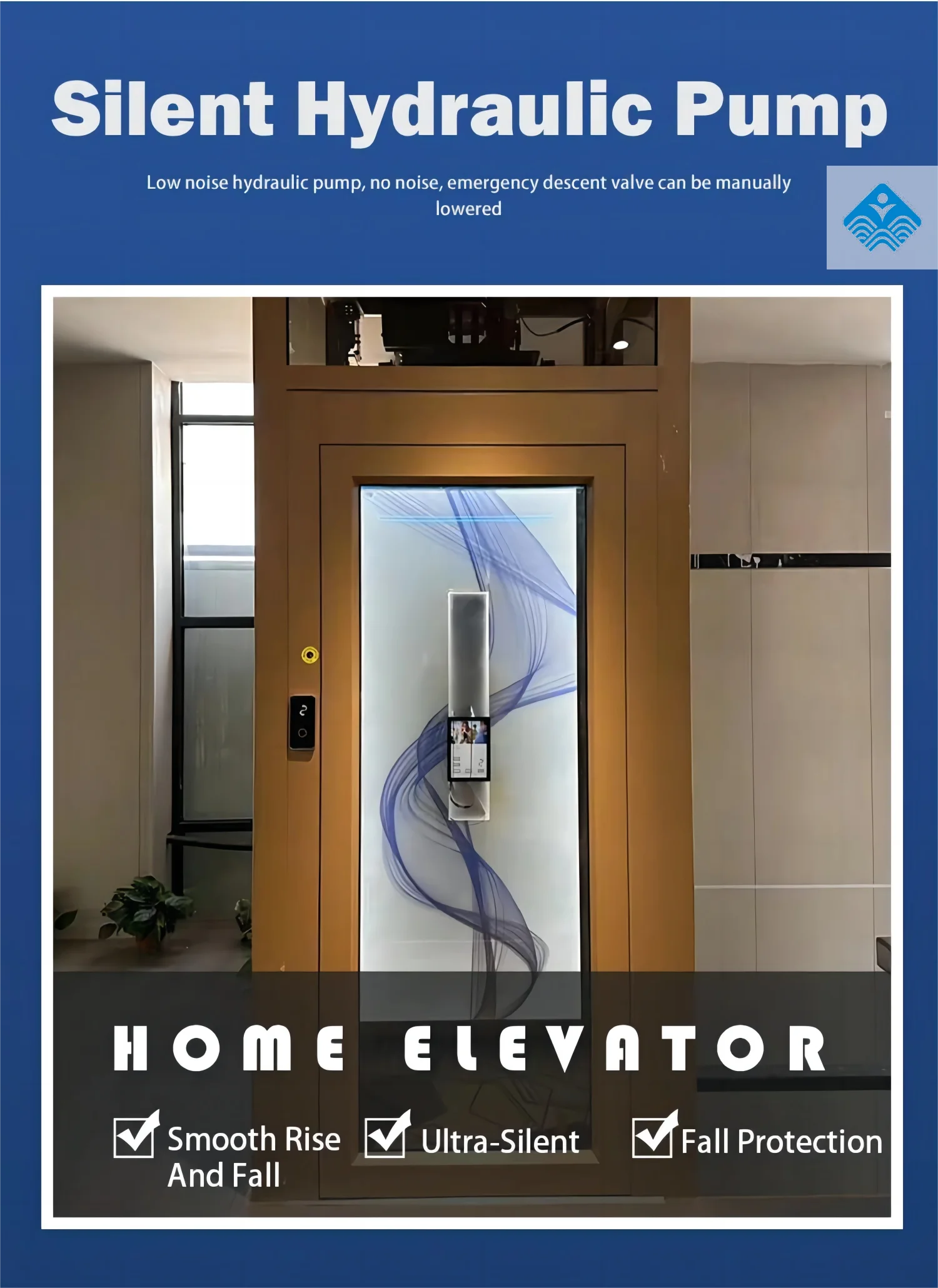 6m Small Handicap Platform Villa Lifts Kit Used Home Elevators ...