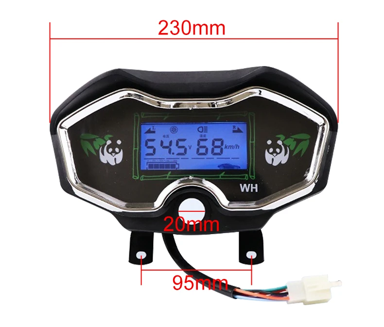 Universal Electric Scooter E-Bike Motorcycle GPS Speedometer