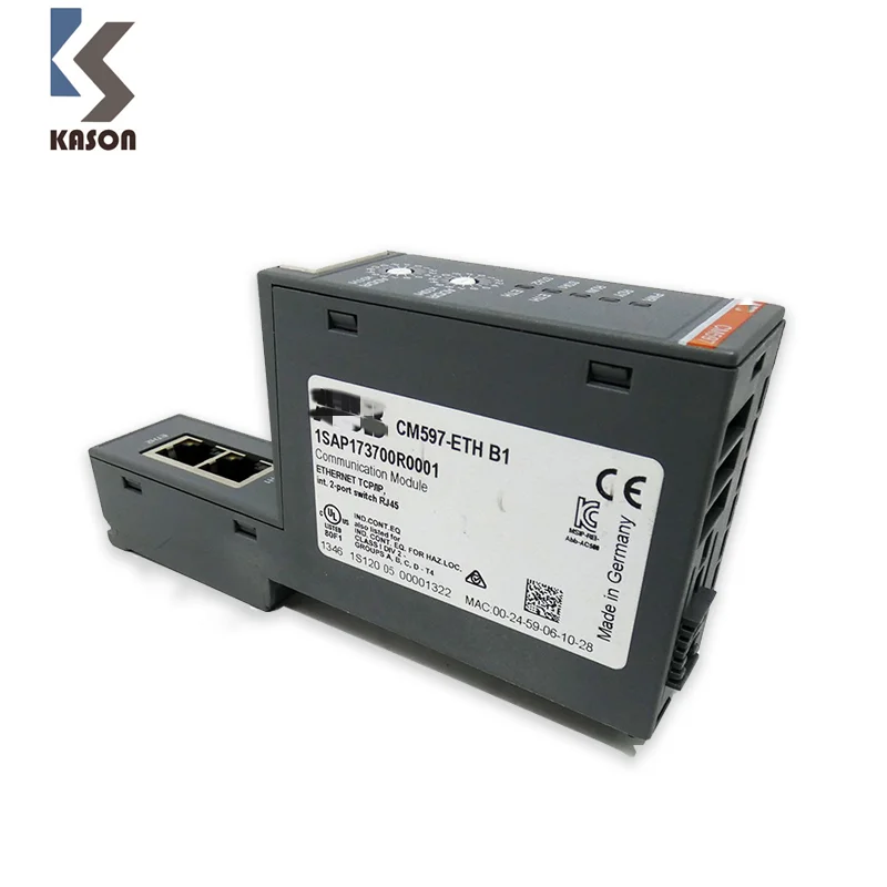 Cm597-eth A-b-b Plc Module Ac500 Communication Module. Protocols: Tcp/p ...