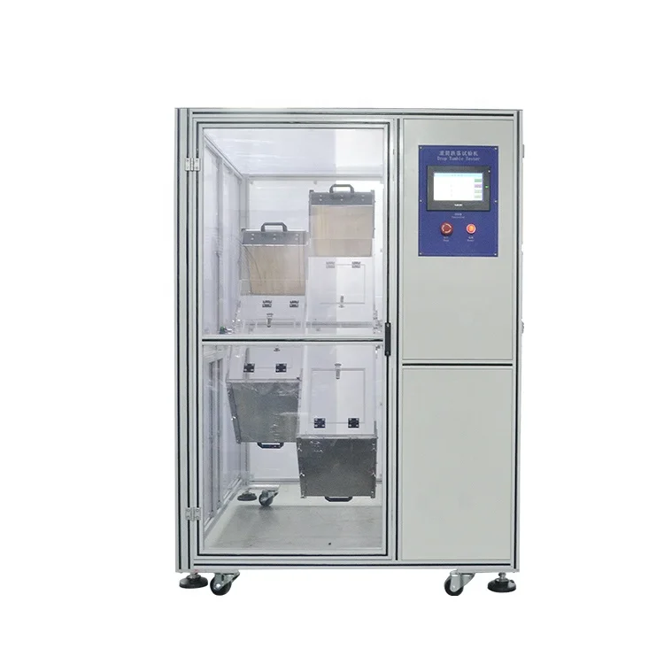 IEC 60068-2 Tumbling Barrel Drum Drop Test Machine Double Tumbling ...