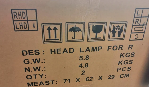 Factory Sales Directly High Quality Control Lhd Head Lamp L 5010578451 ...