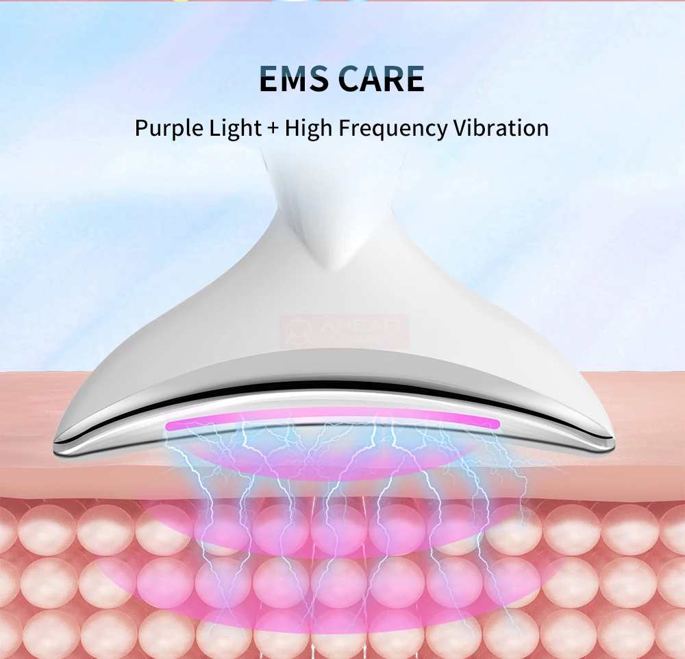 Beauty Tool Face Lifting Massage Vibration Led Device Tightening Ems ...