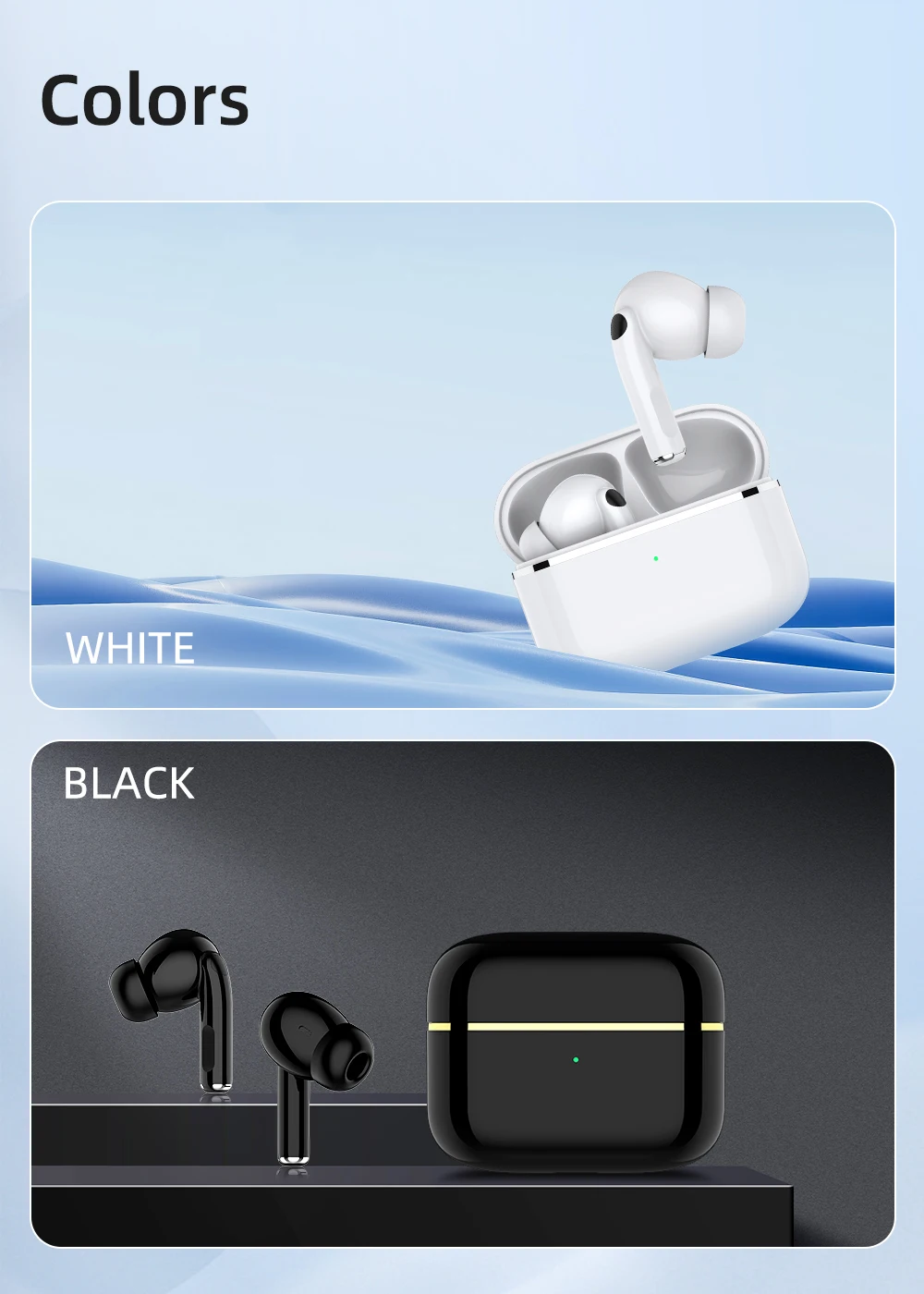 Mini Bluetooth Earbuds Earphones Touch Control in Ear Wireless True ...
