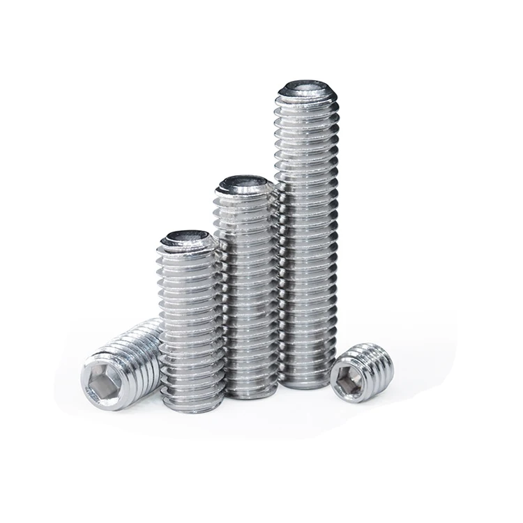 Din913 Headless Screw Stop Screw 304 Stainless Steel Hex Socket Set ...