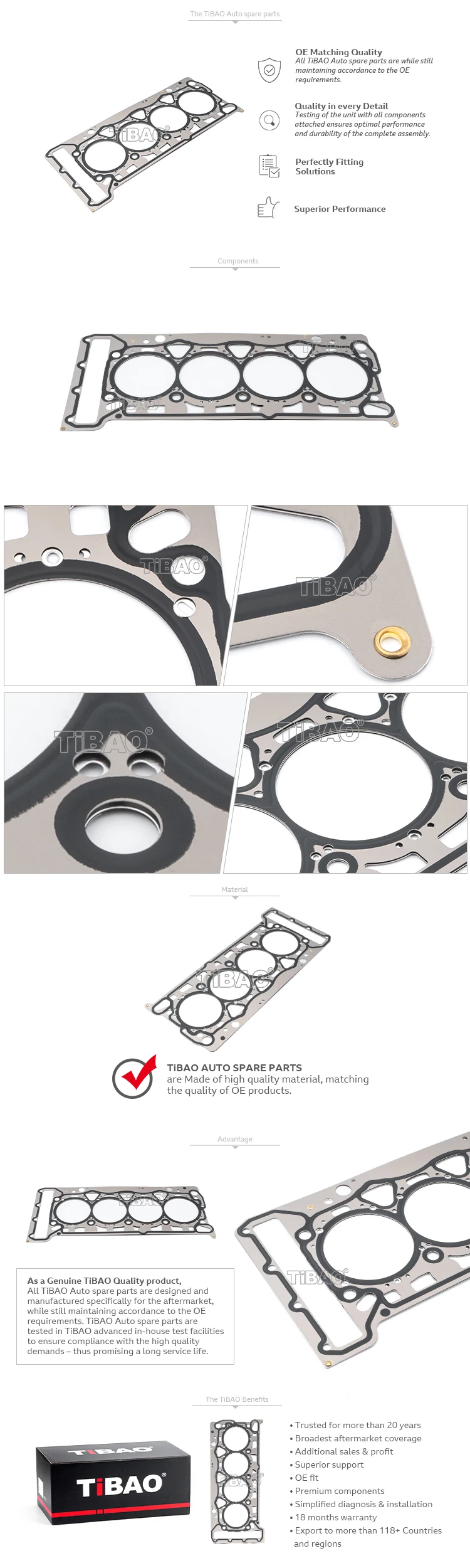 Auto Engine Repair Kits Cylinder Head Gasket Set for BMW E46 E81 E85 ...