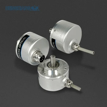 S50 Ip65 Solid Shaft Optical Rotary Encoder Push-pull Ttl Htl Abz ...