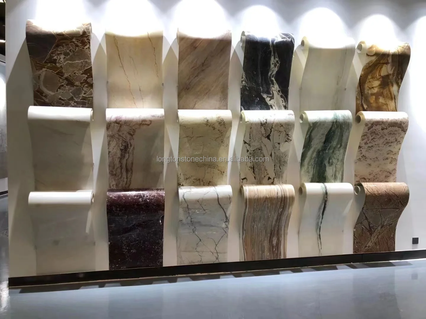 Natural 1mm Interior Decoration Home Decor Translucent Stone Luxury ...