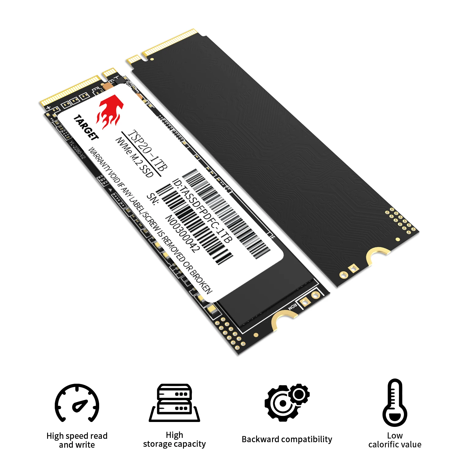 TARGET SSD M.2 NVME 1TB - High Performance Gaming Storage