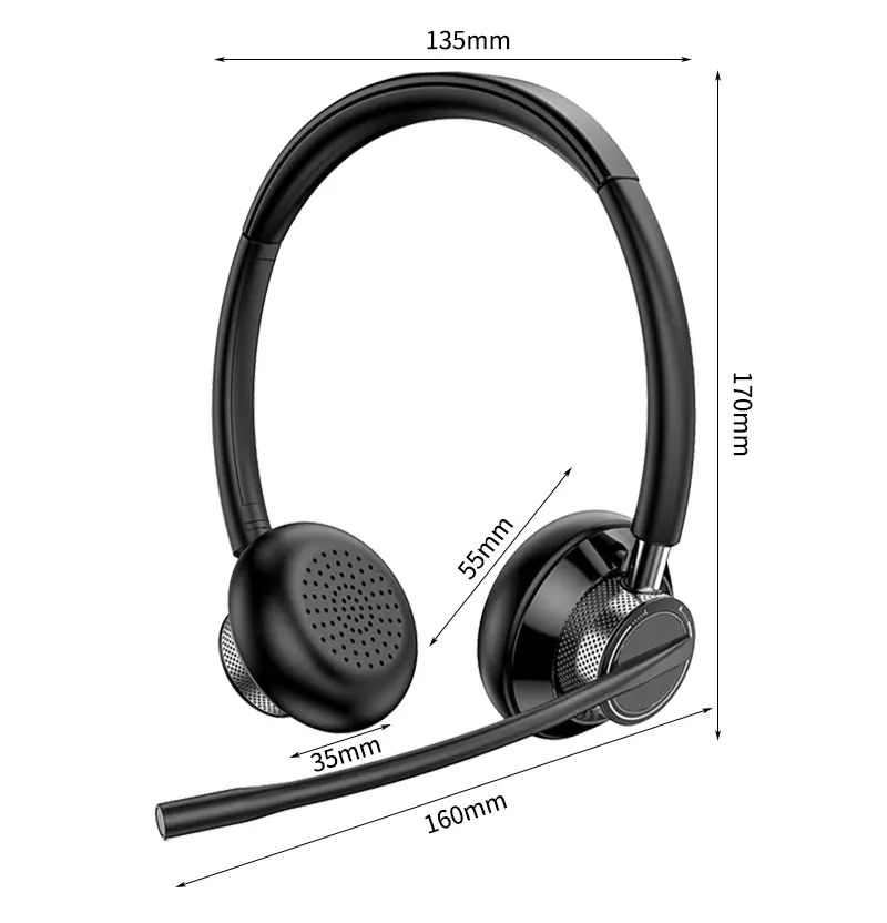 3.5mm Usb Office Casque Jobs Noise Cancelling From Home Work Centers ...