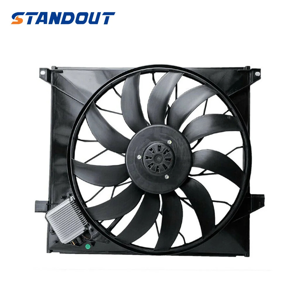 Brand New 17427640508 17427600557 300W Radiator Condenser Cooling Fan ...