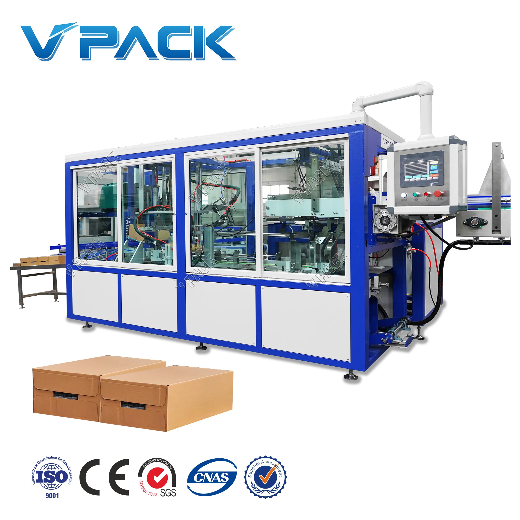 New Exclusive Design Can Carton Packaging Machine / Stable And Fast ...