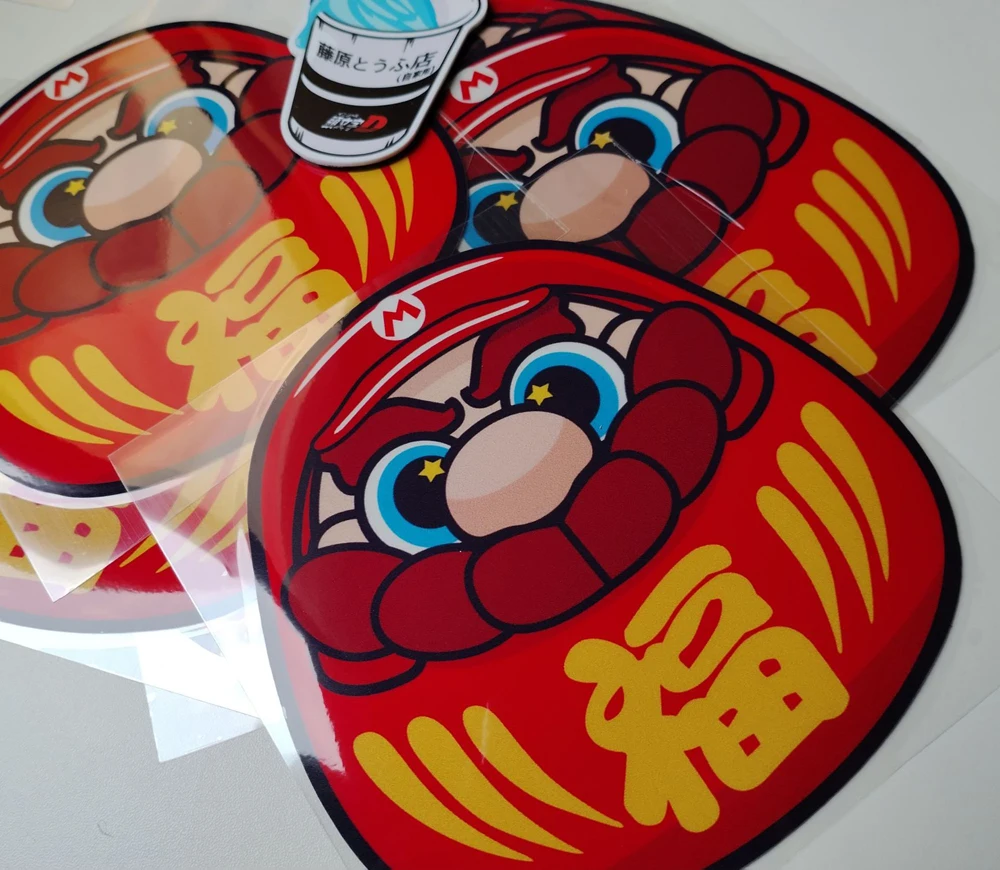 JDM Stickers Pack - Car Motorcycle Racing Motocross Helmet Vinyl Decals