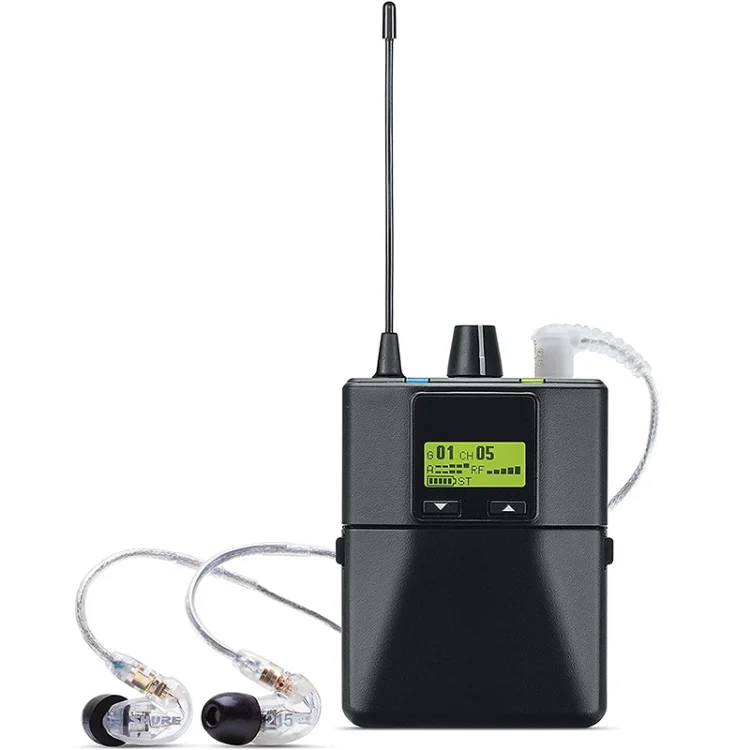 PSM300 Stereo UHF Vocal Stage Instrument Monitor Ear in Ear Wireless ...