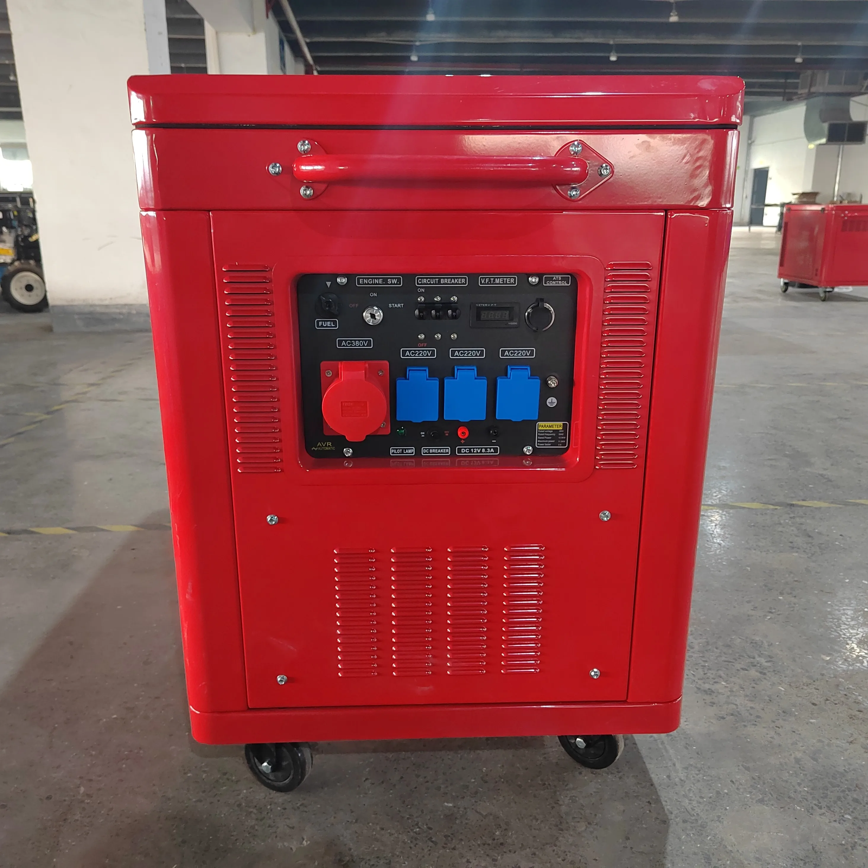 12kw 15kva Portable Generator - 50hz 60hz Electric Gasoline