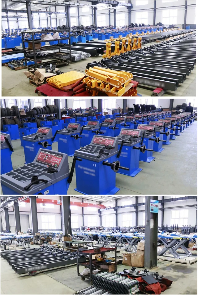 Professional 10''-24'' Auto Wheel Balance Machine For Car Repair Shop ...