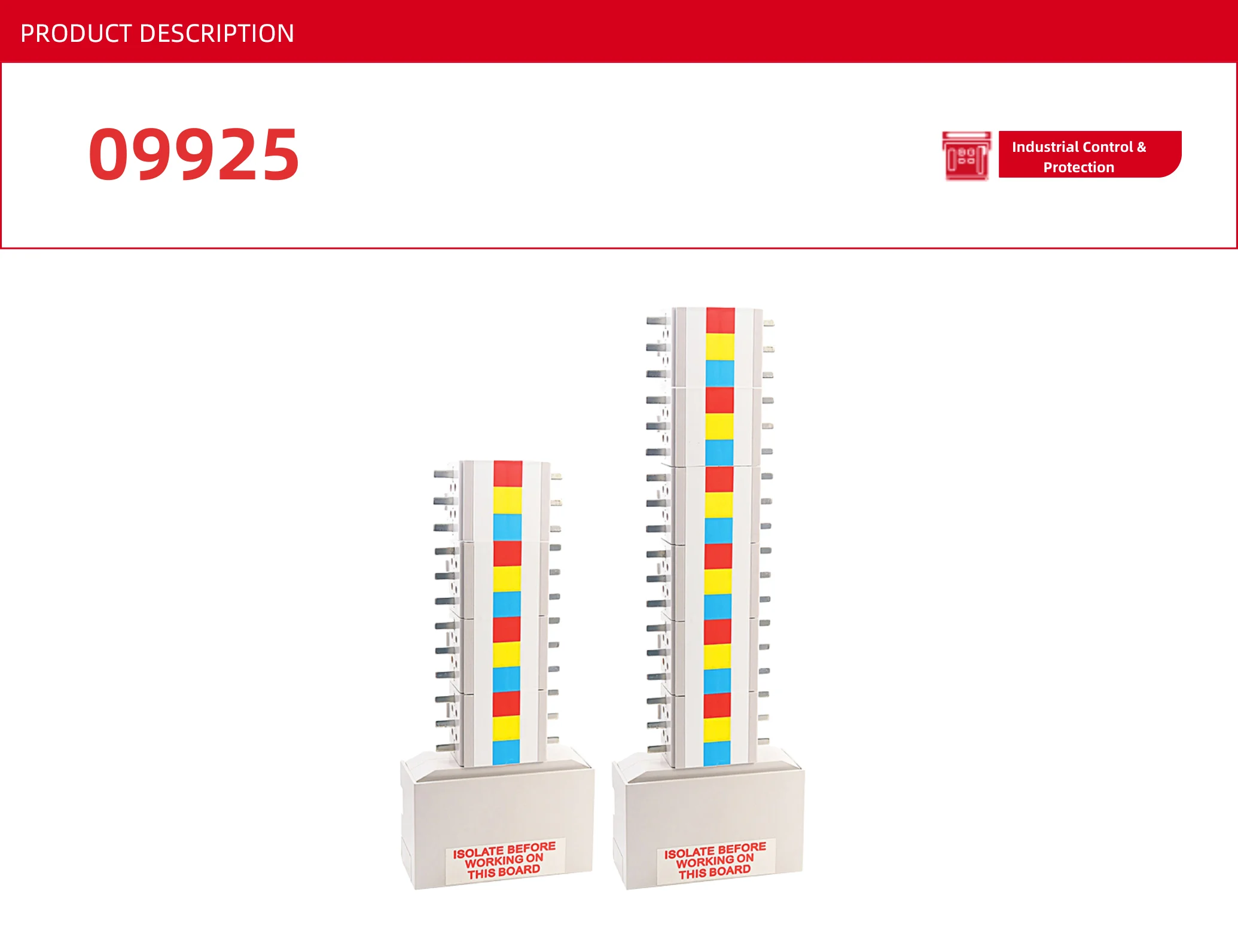 MCB Busbar Pan Assembly 12way 160A - Reliable Circuit Breaker System