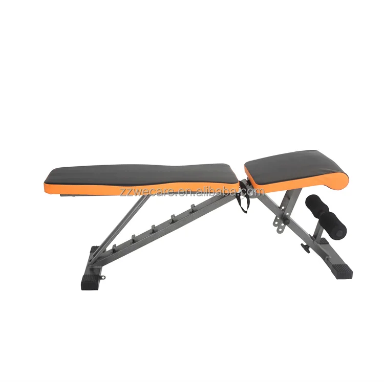 Fast Folding Adjustable Bench Strength Training Gym Fitness Dumbbell ...