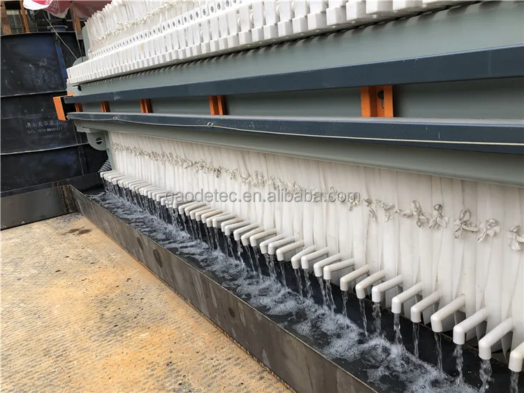 Filter Press Machine for Stone Industries Wastewater Treatment
