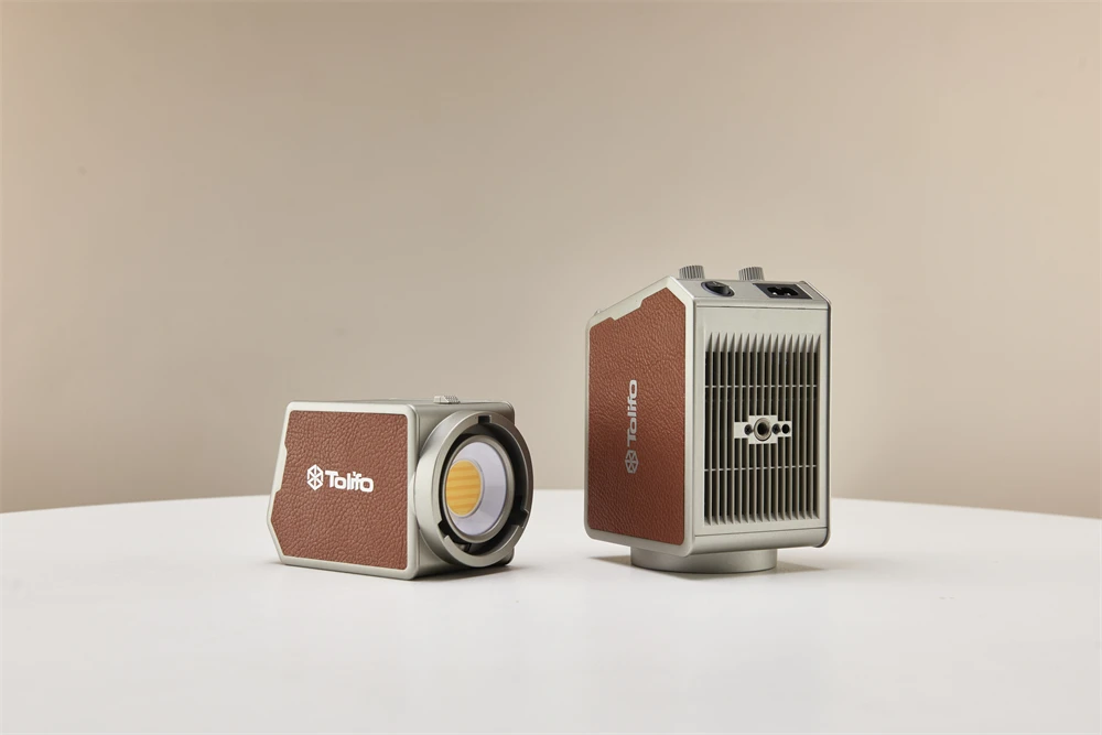 TOLIFO PL-100RGB 100W Portable COB LED Video Light for Vloggers