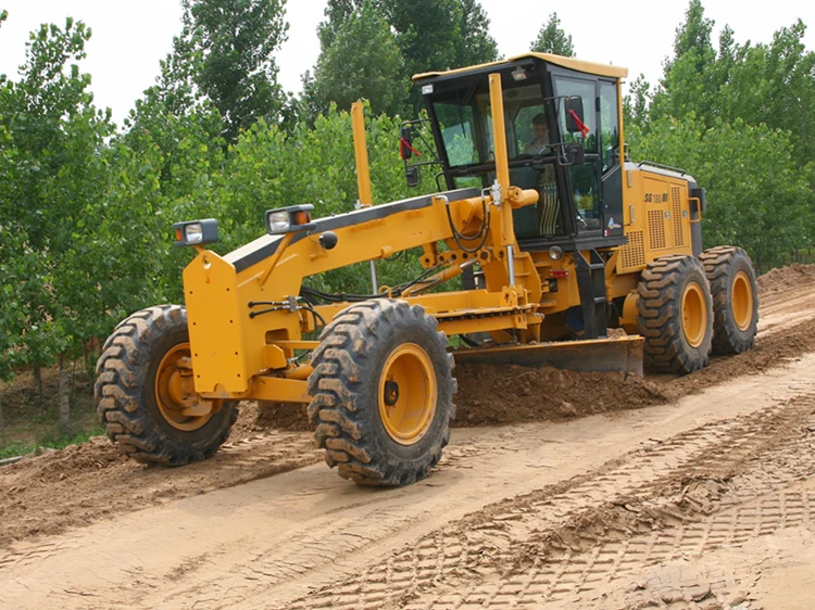 Shantui 190hp Motor Grader Sg19-c6 Grader For Road Construction - Buy ...