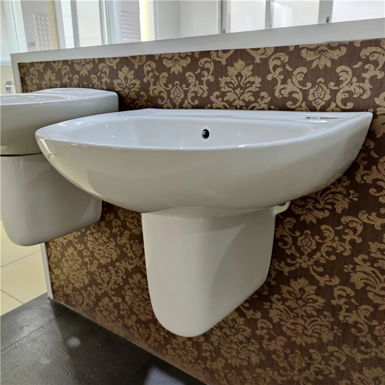 Modern Sanitary Ware Suite Wc Bathroom Pedestal Sink Wall Hung Basin ...