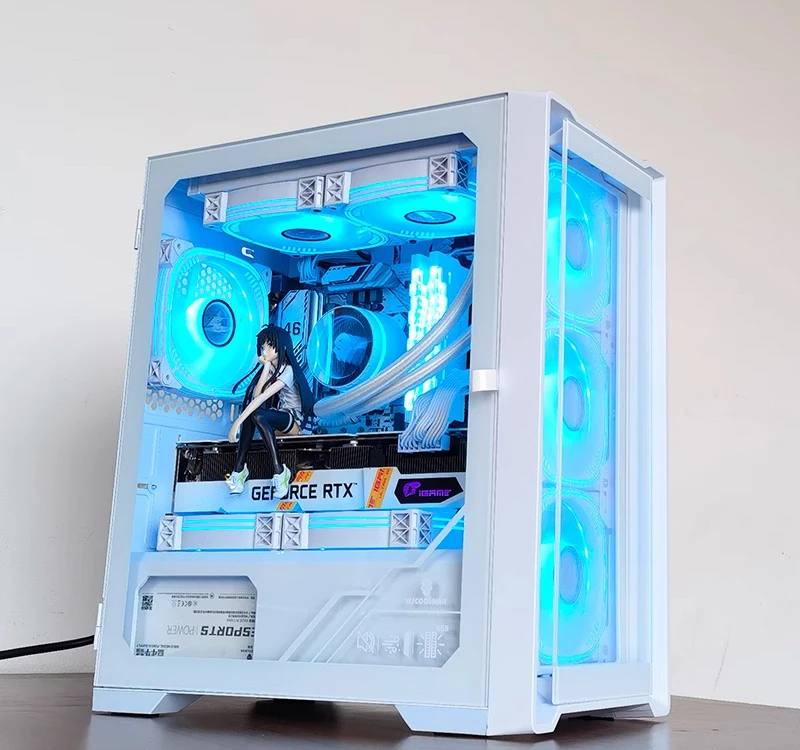 2023 NEW Design Factory Gaming PC Case ATX PC Case HD USB3.0 Tempered ...