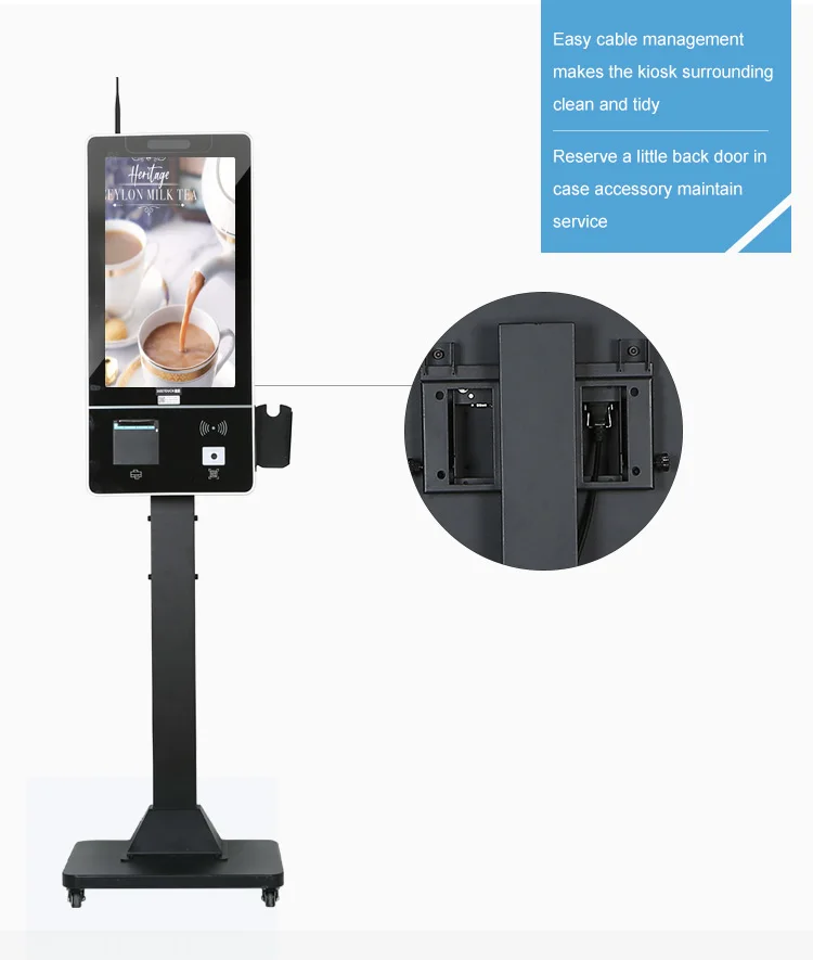 Public Library Self Checkout Kiosk - Convenient & Efficient
