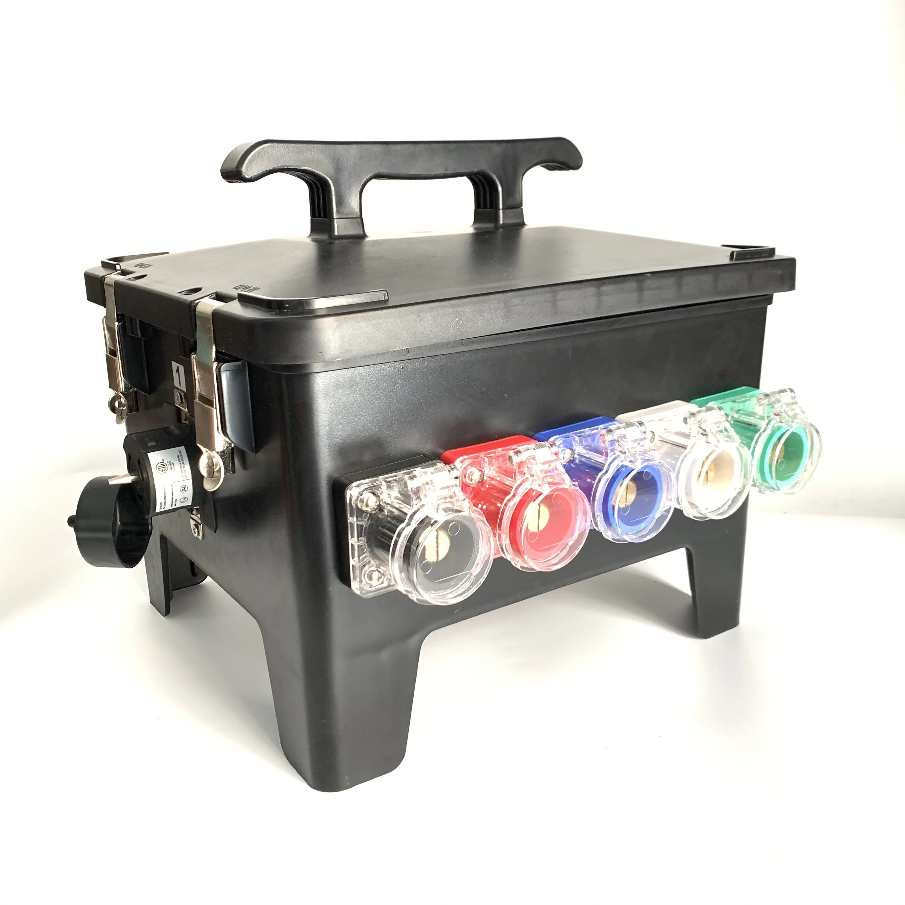 400A 3 Phase CAMLOCK Power Stations Distro Box with 50 Amp Outlets