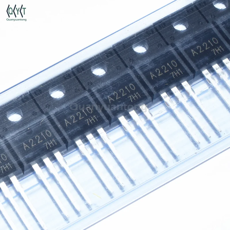 A2210 2sa2210 双极 (bjt) 晶体管 Pnp 50v 20a 140mhz 2w 通孔晶体管 A2210 To220 原装和 ...