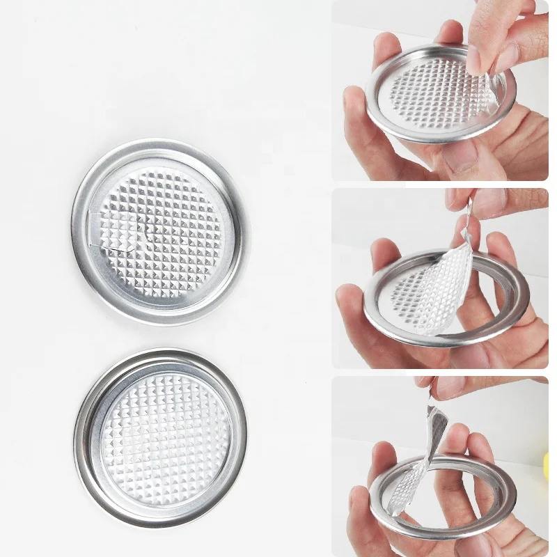 202# Easy Open Ends Tin Lids Ring-pull Lid Self Seal Cap - Buy Ring ...