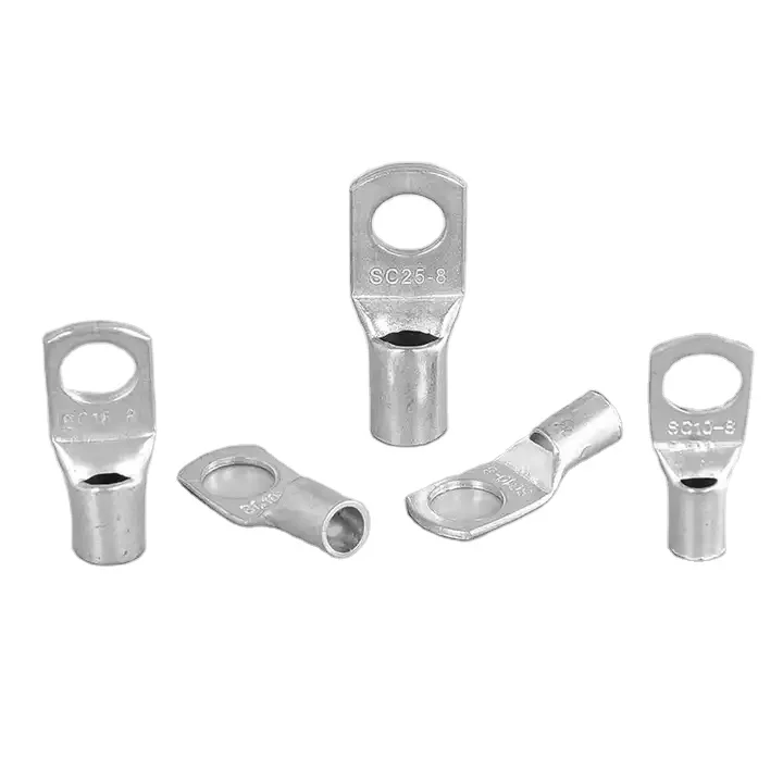 Sc Type Crimp Terminal 6mm Wire Lug Terminal Sc6-8 Tin Plated 6-2awg ...