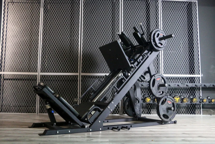 45 Degree Leg Press Hack Squat Machine - Strength Training