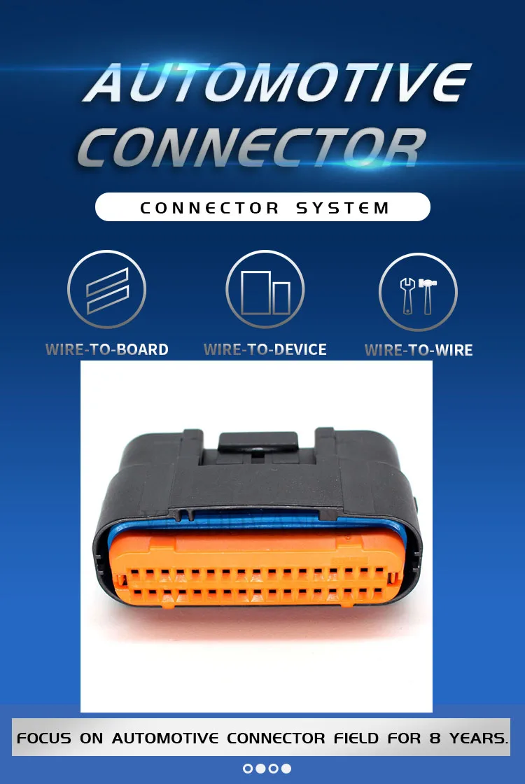 MX23A34SF1 - 34 Pin Female Car ECU Connector for Automotive