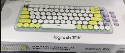 Logitech Bubble Wireless Mechanical Keyboard Colorful Macaron Office ...